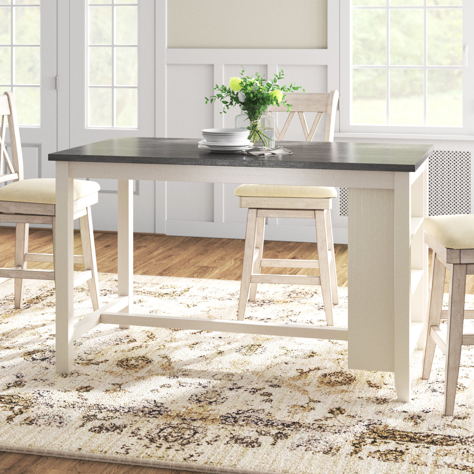 Lark Manor™ Aislynn Counter Height 60" Dining Table | Wayfair